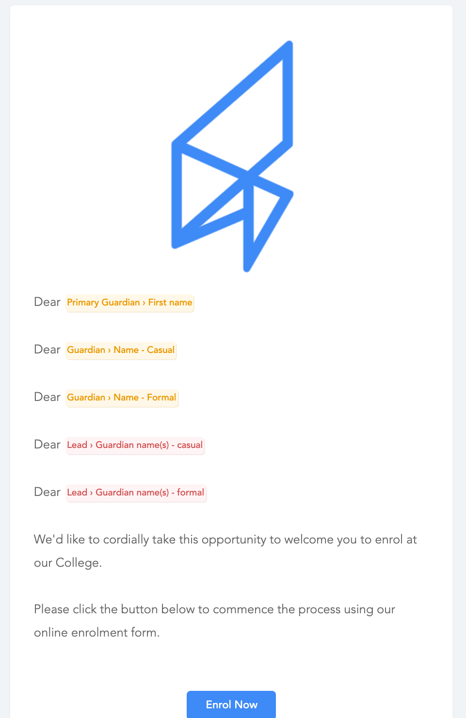 Using Personalisation Tokens in Funnel Emails